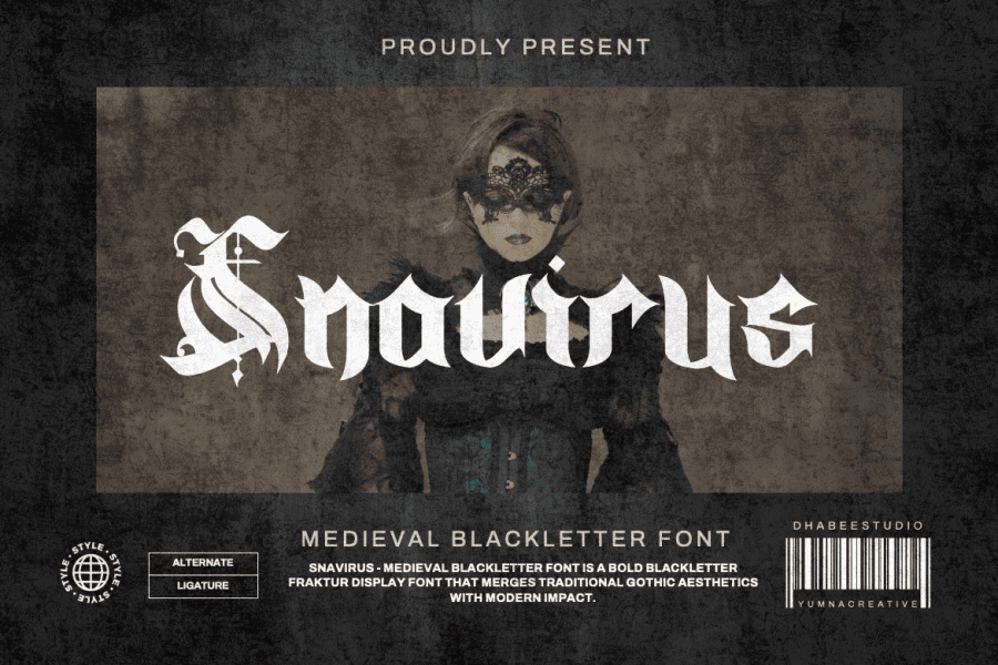 90 Free Death Core Fonts · 1001 Fonts