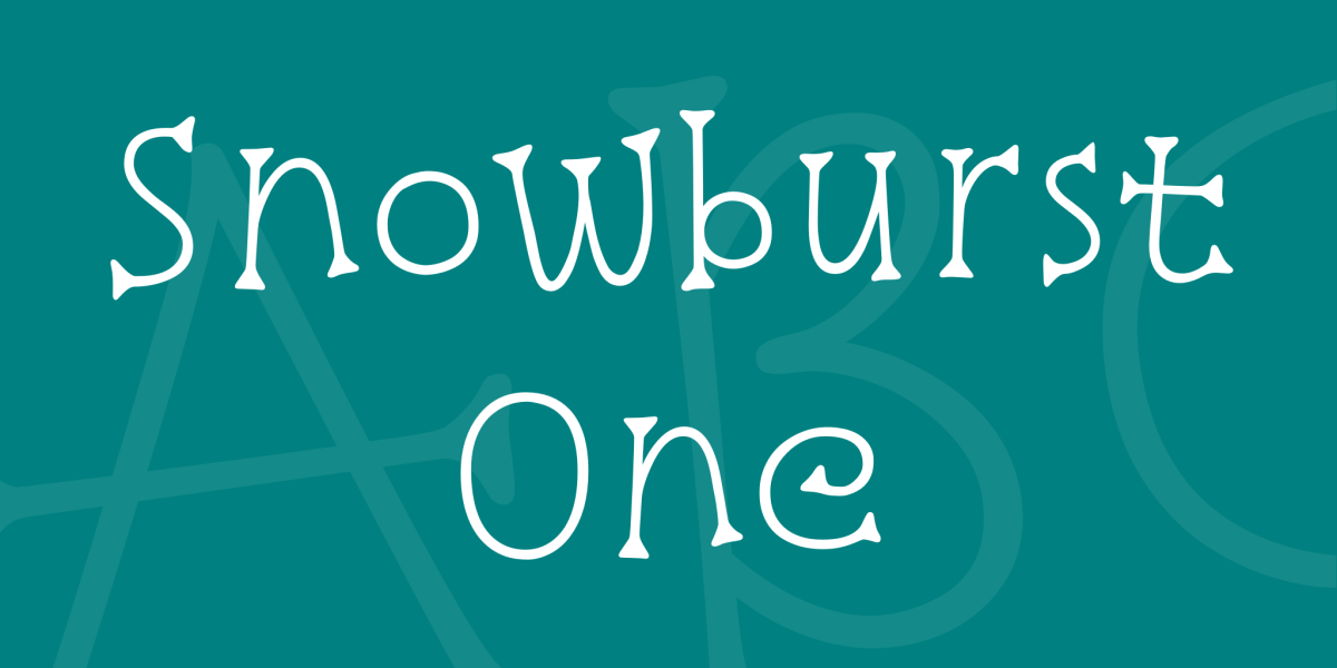 Snowburst One Font · 1001 Fonts