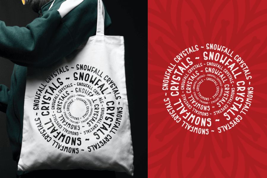 Snowfall Crystals Font · 1001 Fonts