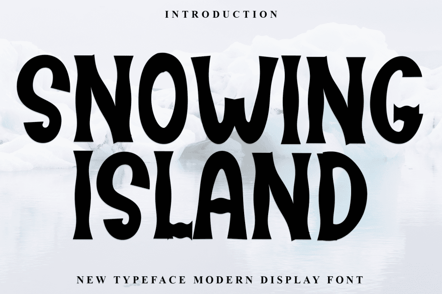 Snowing Island Font · 1001 Fonts