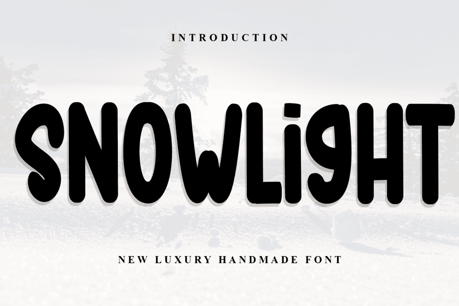Snowlight Font · 1001 Fonts