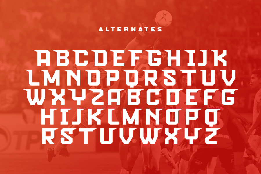 Soccer Font · 1001 Fonts