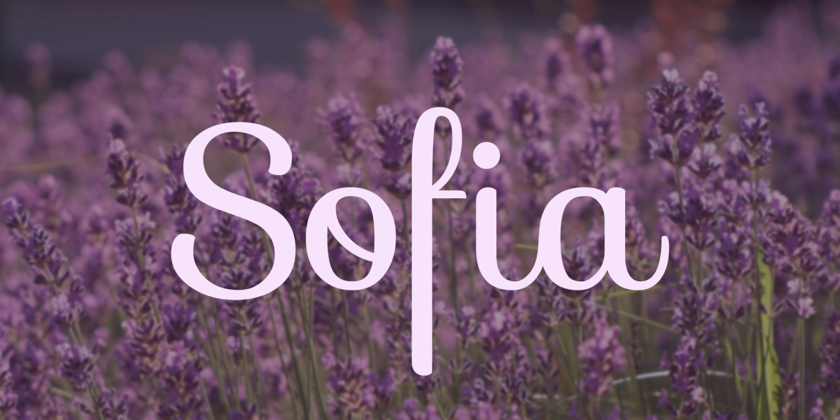 Sofia Font · 1001 Fonts