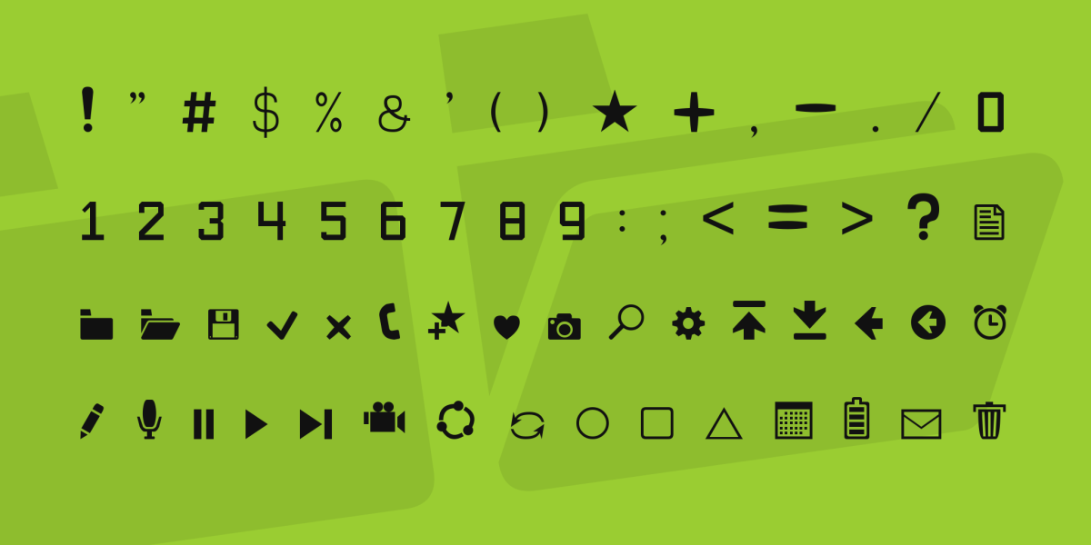 Software Kit 7 Font · 1001 Fonts