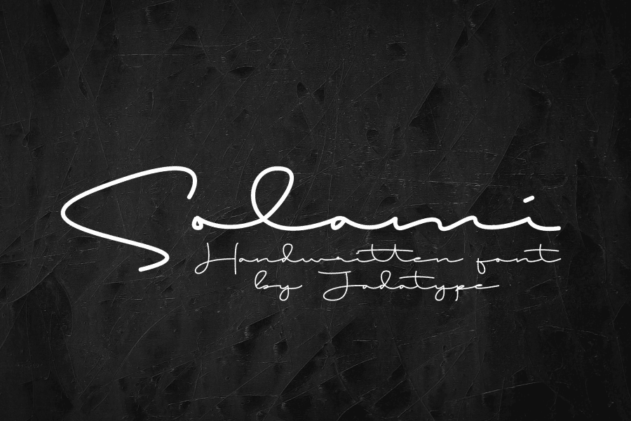 Solami Font · 1001 Fonts
