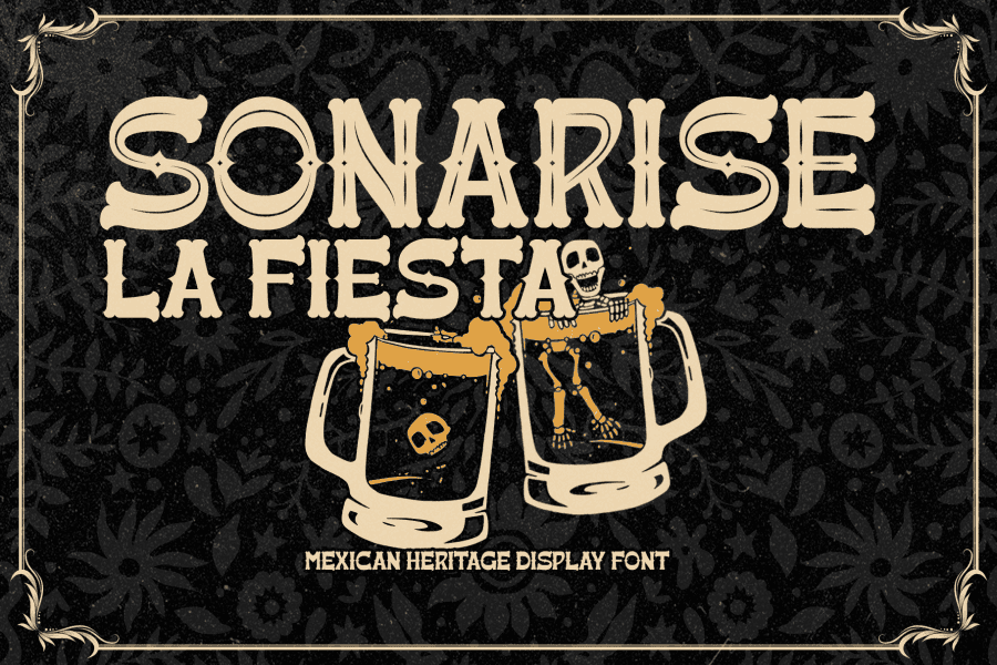 Sonarise la Fiesta Font · 1001 Fonts