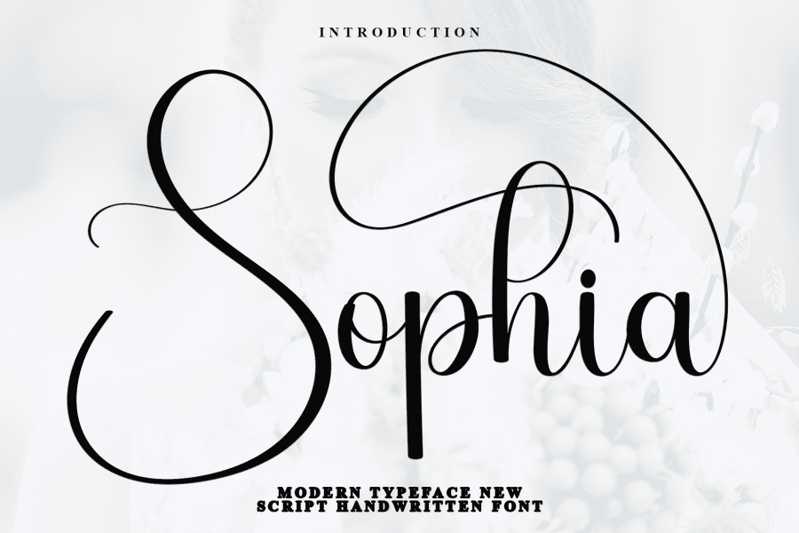 Sophia Font · 1001 Fonts