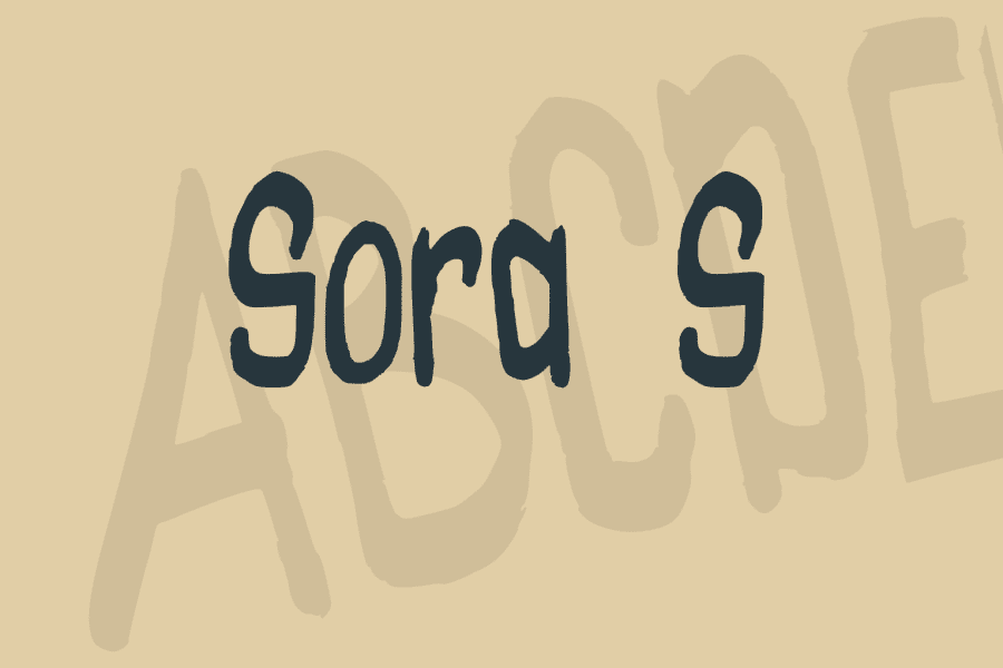 Sora S Font · 1001 Fonts