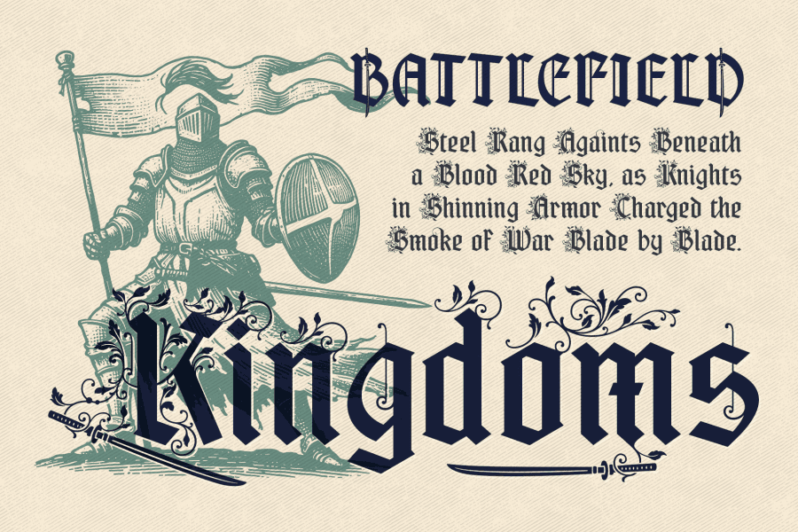 13 Free Old Book Fonts · 1001 Fonts