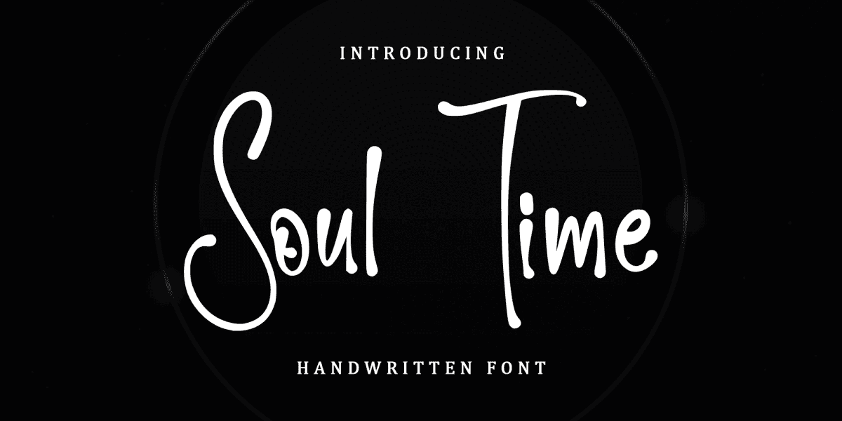 Soul Time - Personal Use Font · 1001 Fonts