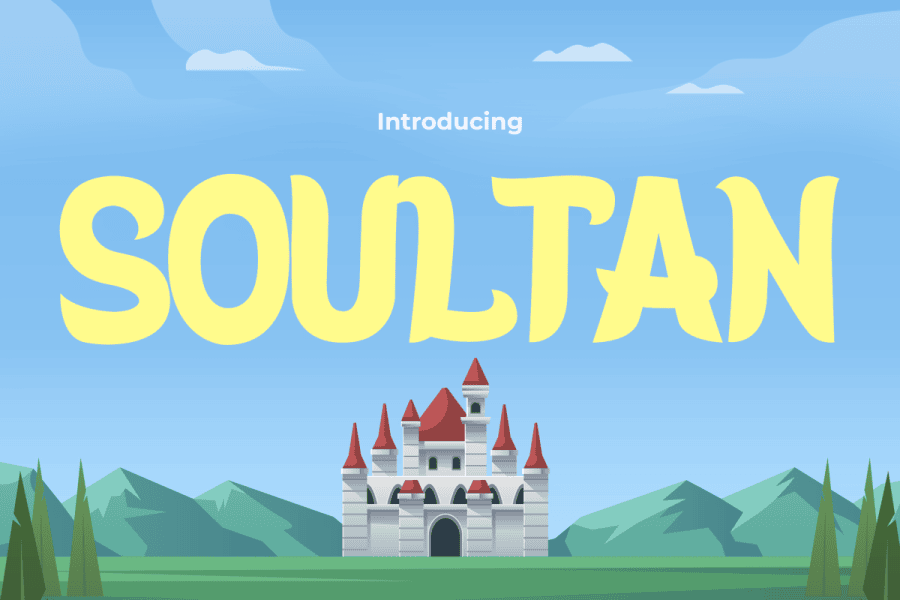SOULTAN Font · 1001 Fonts