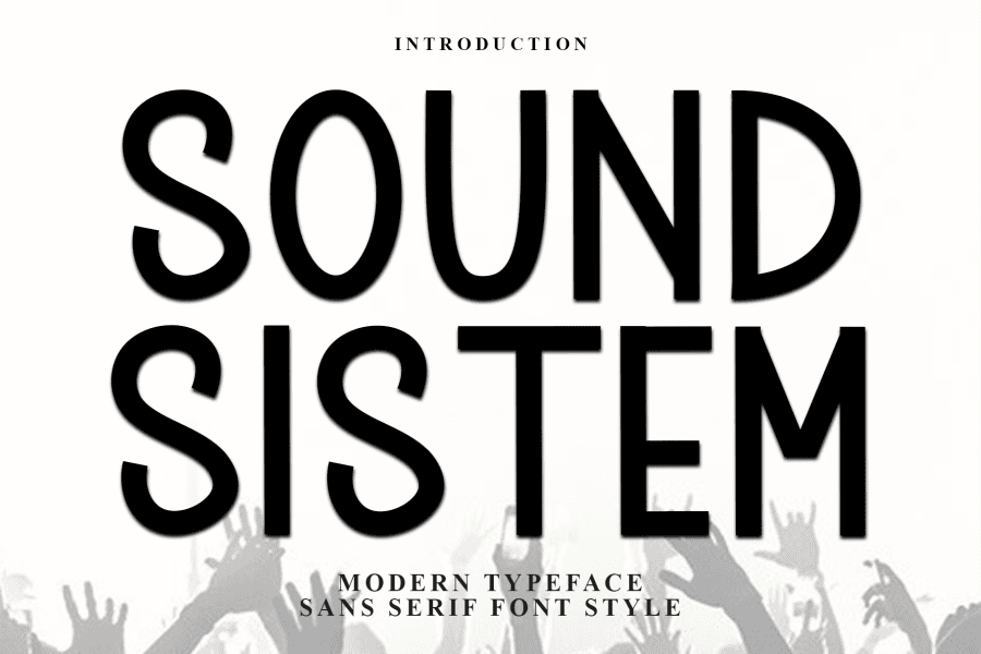 Sound Sistem Font · 1001 Fonts