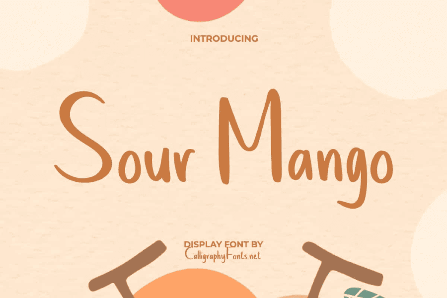 Sour Mango Demo Font · 1001 Fonts