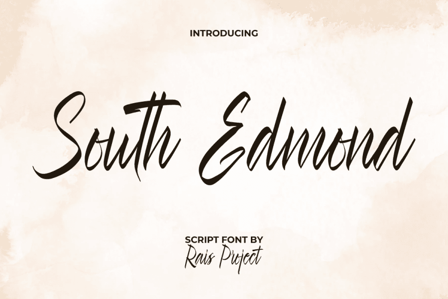 South Edmond Demo Font · 1001 Fonts