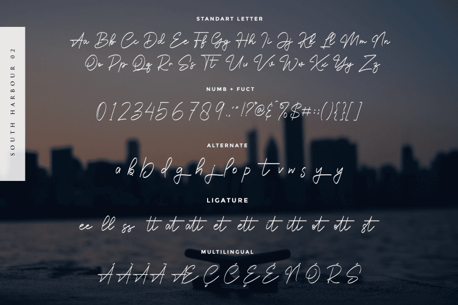 South Harbour Font Family · 1001 Fonts