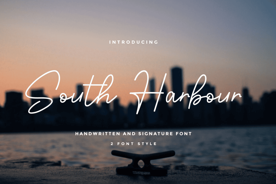 South Harbour Font Family · 1001 Fonts