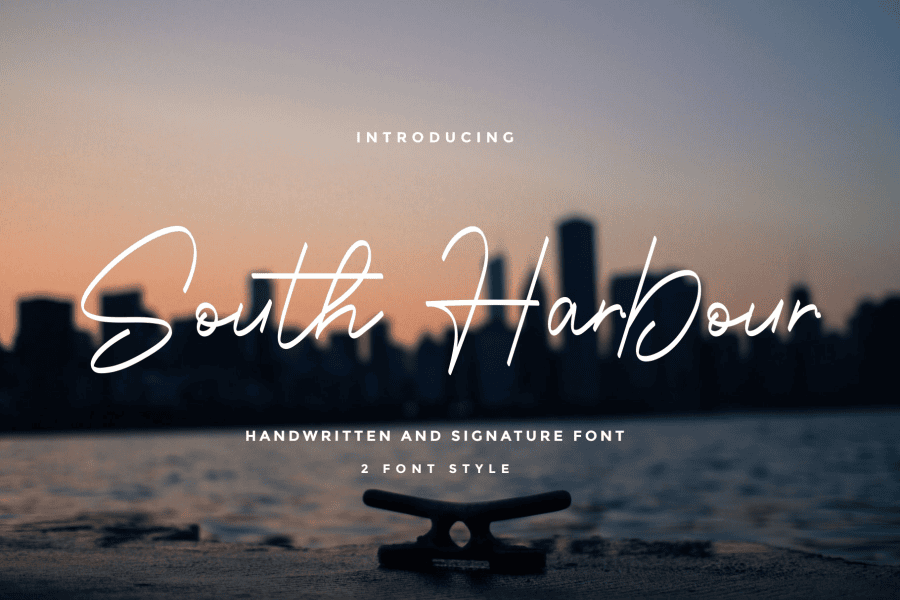 South Harbour Font Family · 1001 Fonts