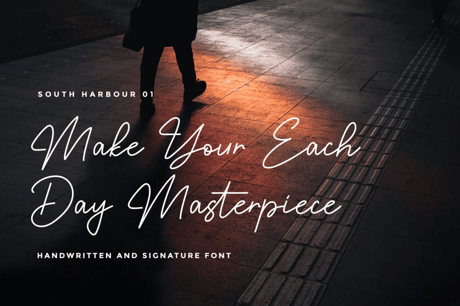 South Harbour Font Family · 1001 Fonts