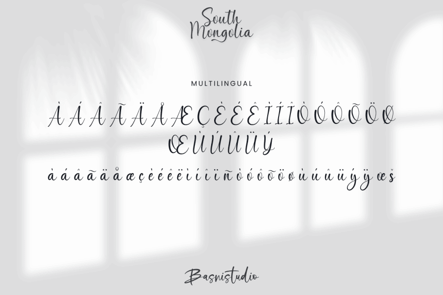 South Mongolia Font · 1001 Fonts