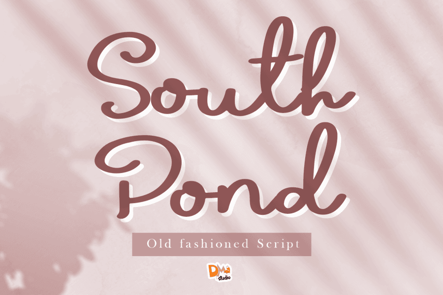 South Pond Font · 1001 Fonts