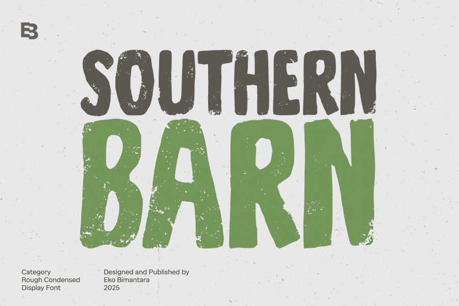 Southern Barn Font · 1001 Fonts