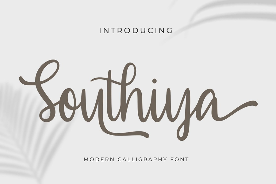 Southiya Font · 1001 Fonts
