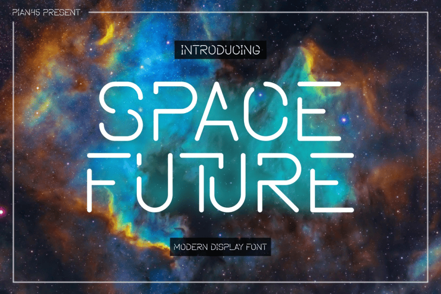 SPACE FUTURE Font Family · 1001 Fonts