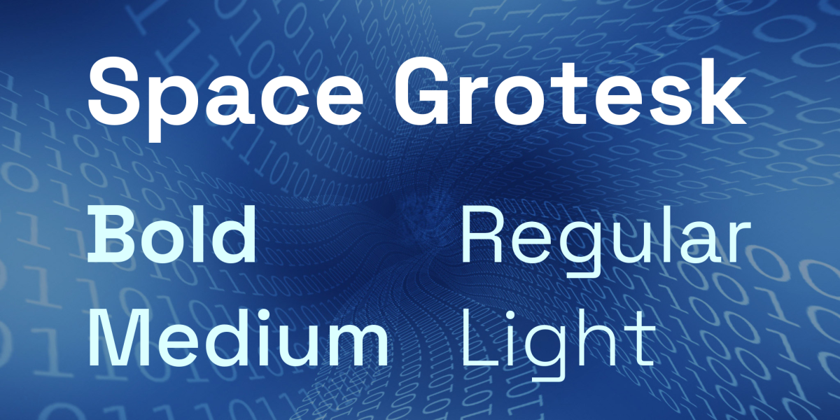 Space Grotesk Font Family · 1001 Fonts
