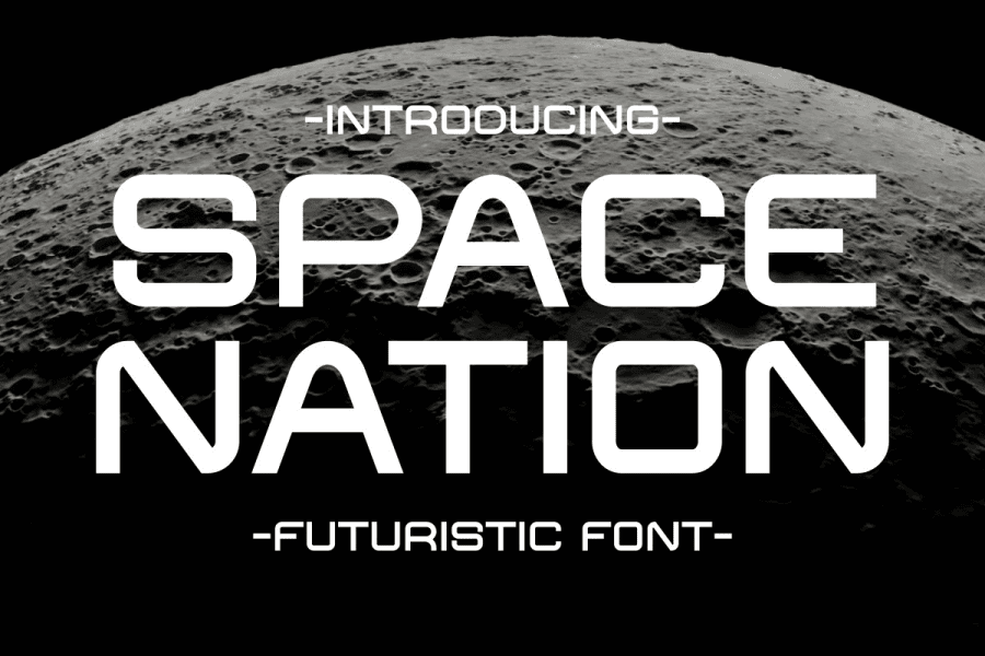 Space Nation Font · 1001 Fonts