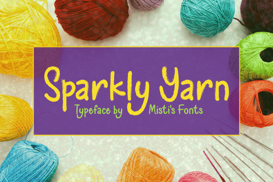 4 Free Yarn Fonts · 1001 Fonts