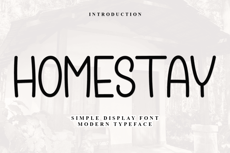 Special Homestay Font · 1001 Fonts