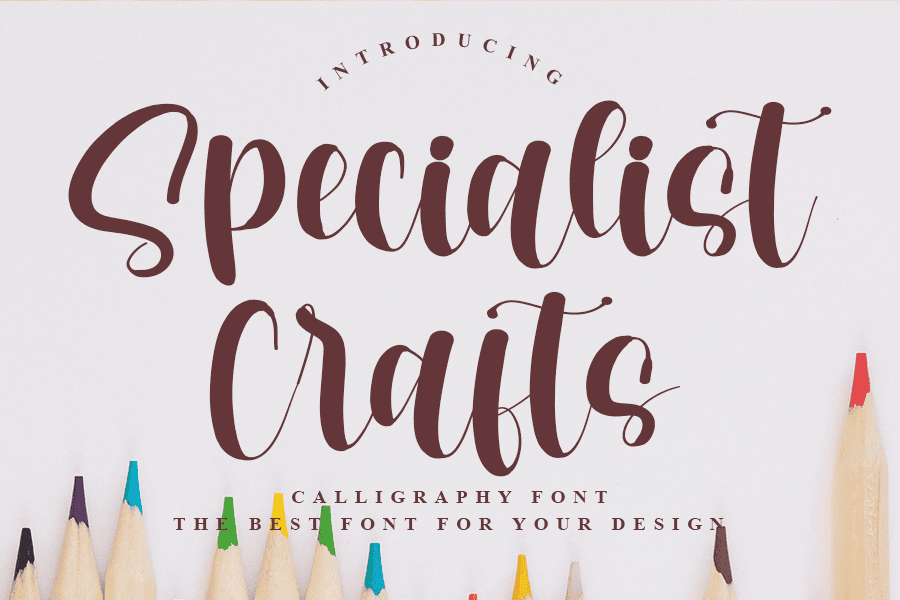 Specialist Crafts Font · 1001 Fonts