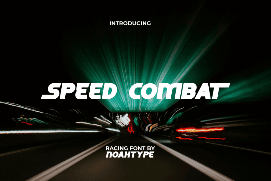 Speed Combat Demo Font · 1001 Fonts