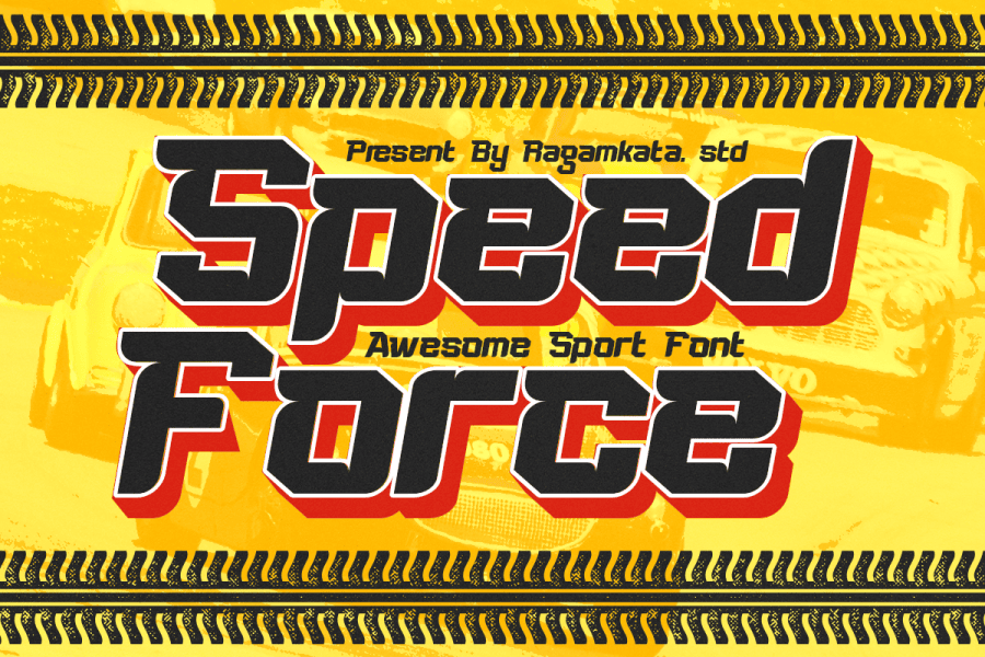 Speed Force DEMO Font · 1001 Fonts