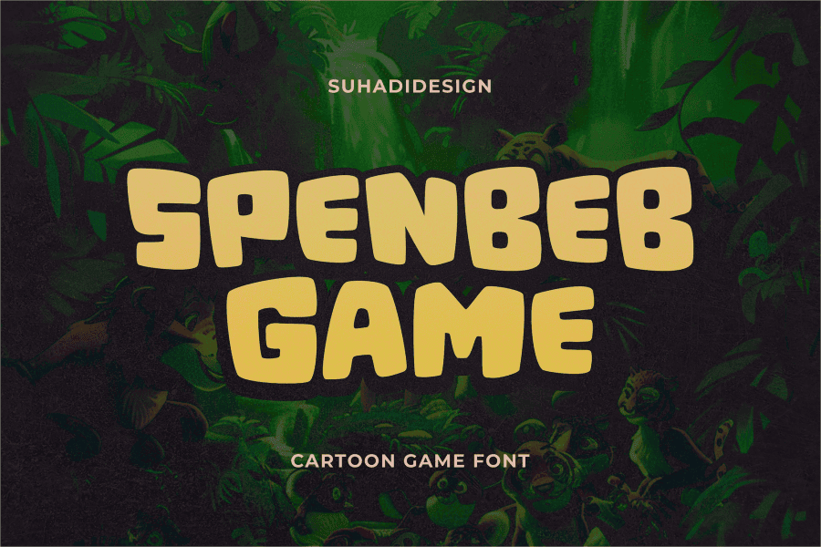 Spenbeb Game Font · 1001 Fonts