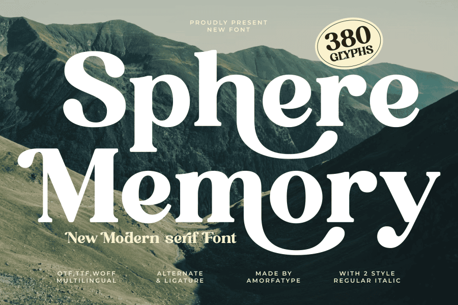 Sphere Memory Font · 1001 Fonts