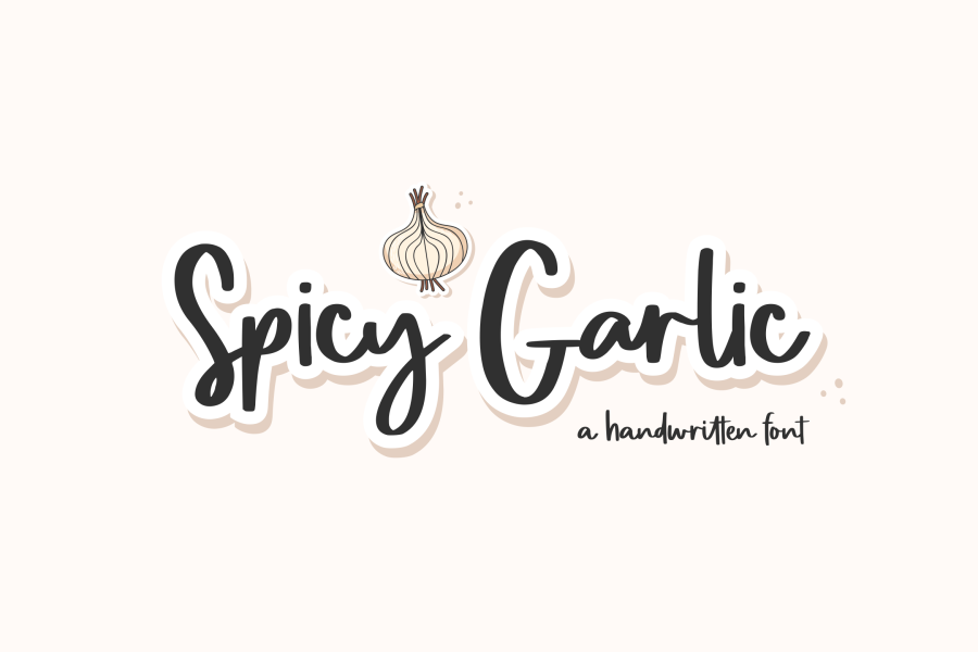 Spicy Garlic Demo Font · 1001 Fonts