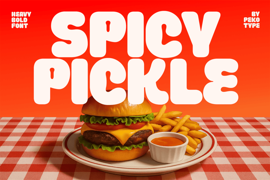 Spicy Pickle Font · 1001 Fonts