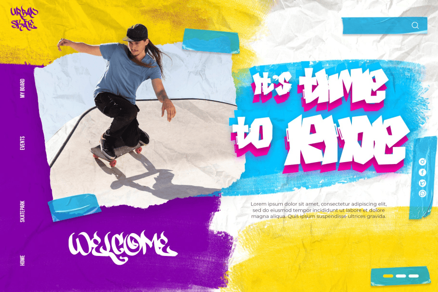 Spiky Frog Graffiti Font · 1001 Fonts