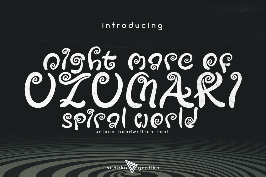 Spiral Font Font · 1001 Fonts