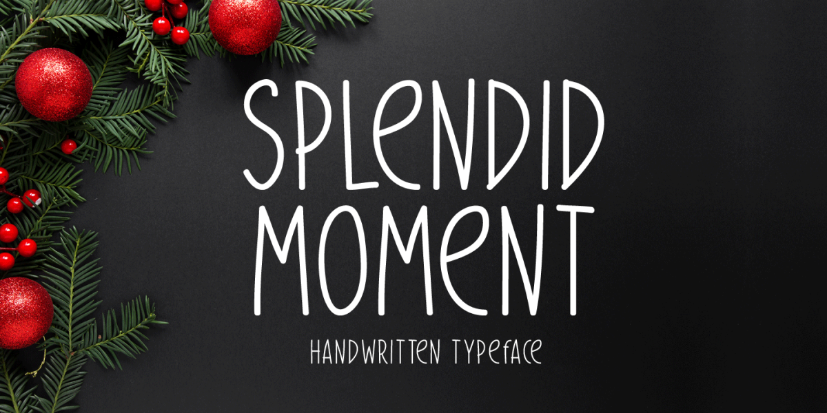 Splendid Moment Font · 1001 Fonts