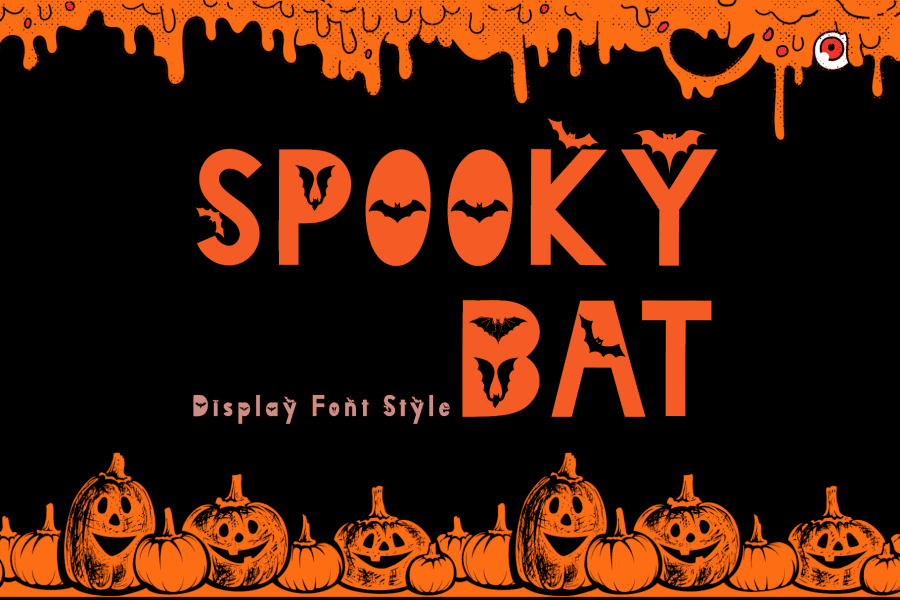 Spooky Bat Font · 1001 Fonts