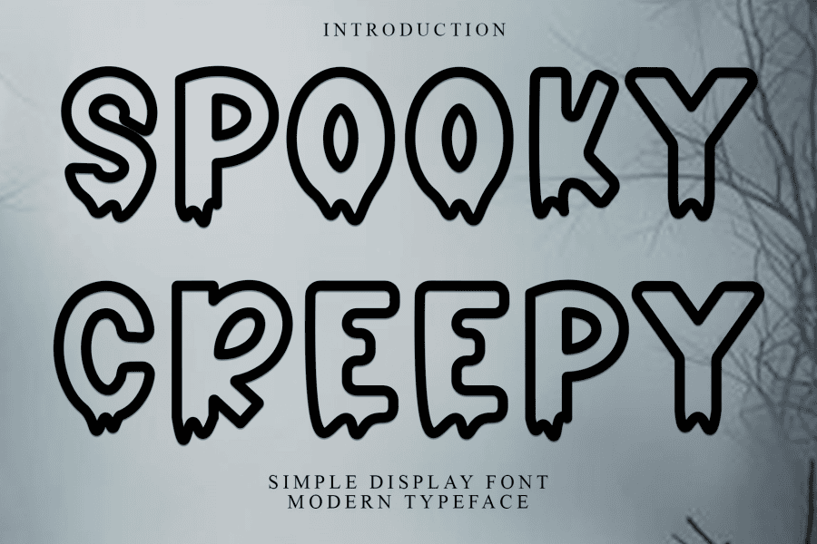 Spooky Creepy Font · 1001 Fonts