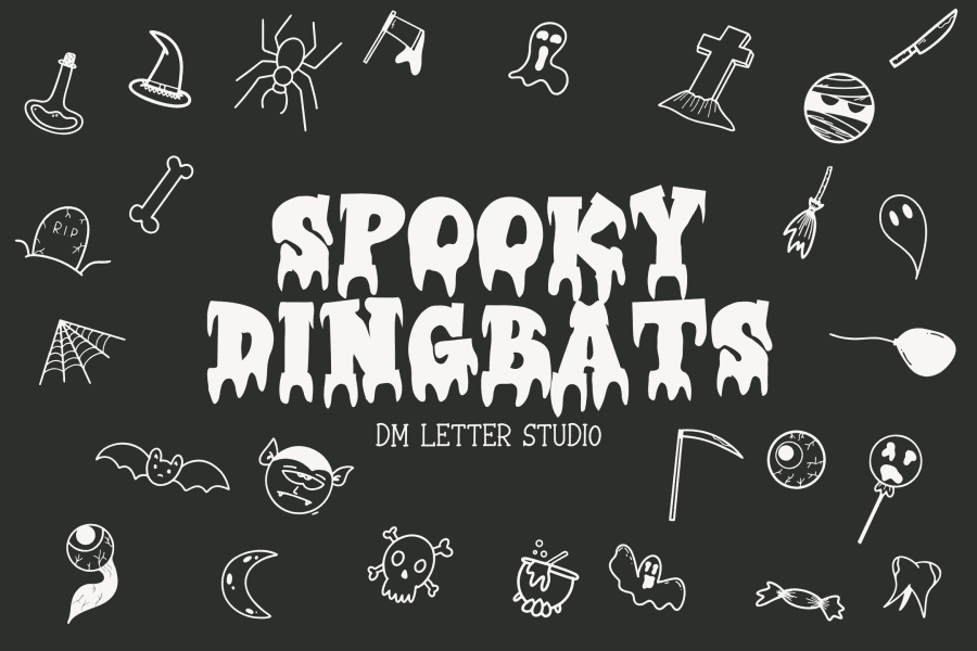 1 Free Seasonal Dingbat Font · 1001 Fonts