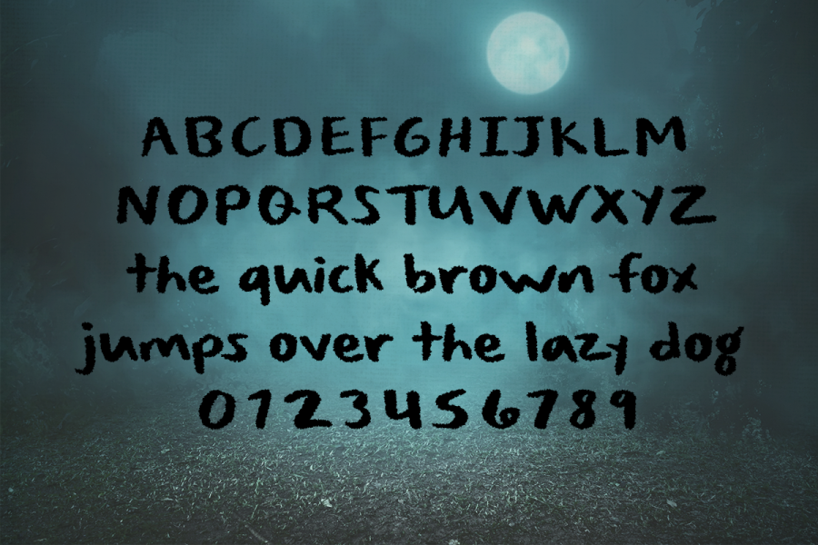 Spooky Fright Font · 1001 Fonts