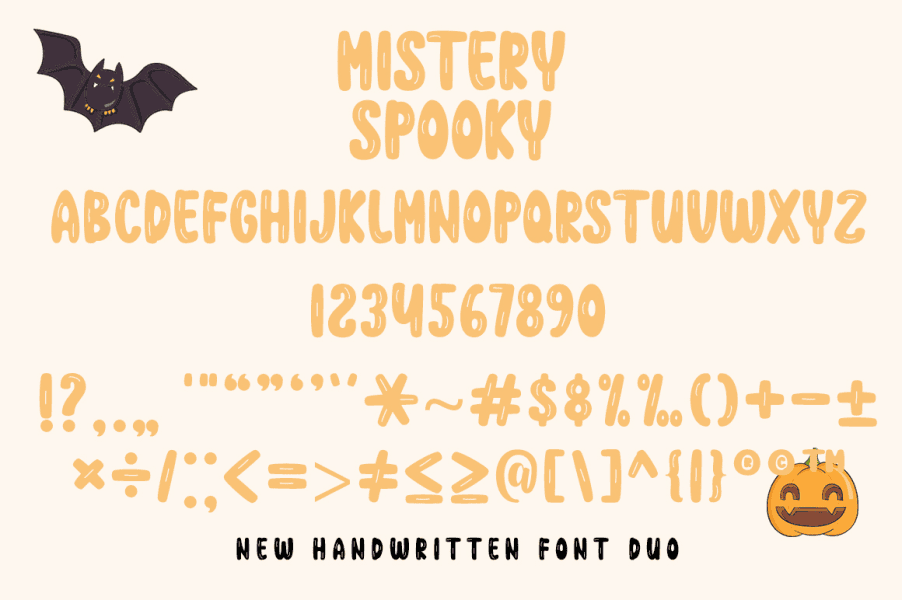 SPOOKY MISTERI Font · 1001 Fonts