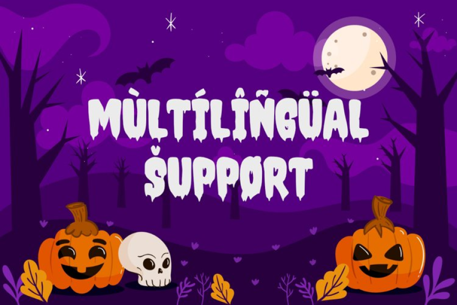 Spooky Monster Font · 1001 Fonts