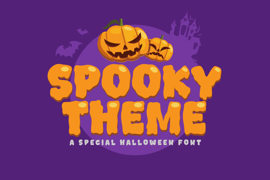 Spooky Theme Font · 1001 Fonts