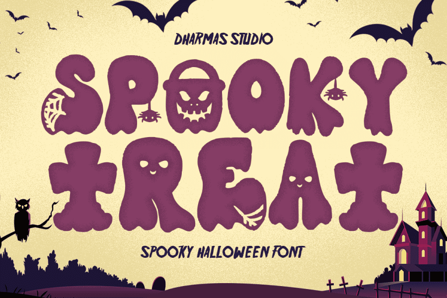 Spooky Treat DEMO Font · 1001 Fonts