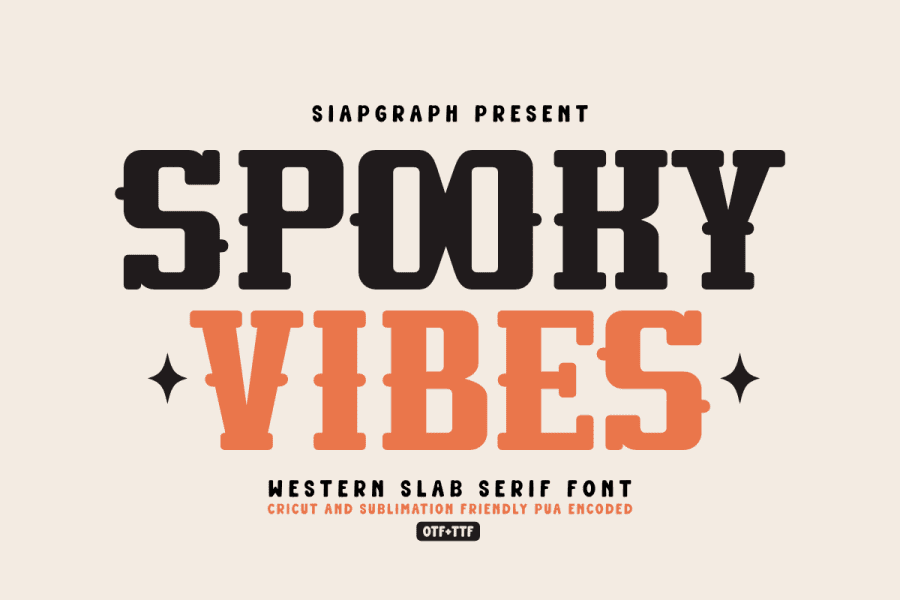 Spooky Vibes Font · 1001 Fonts